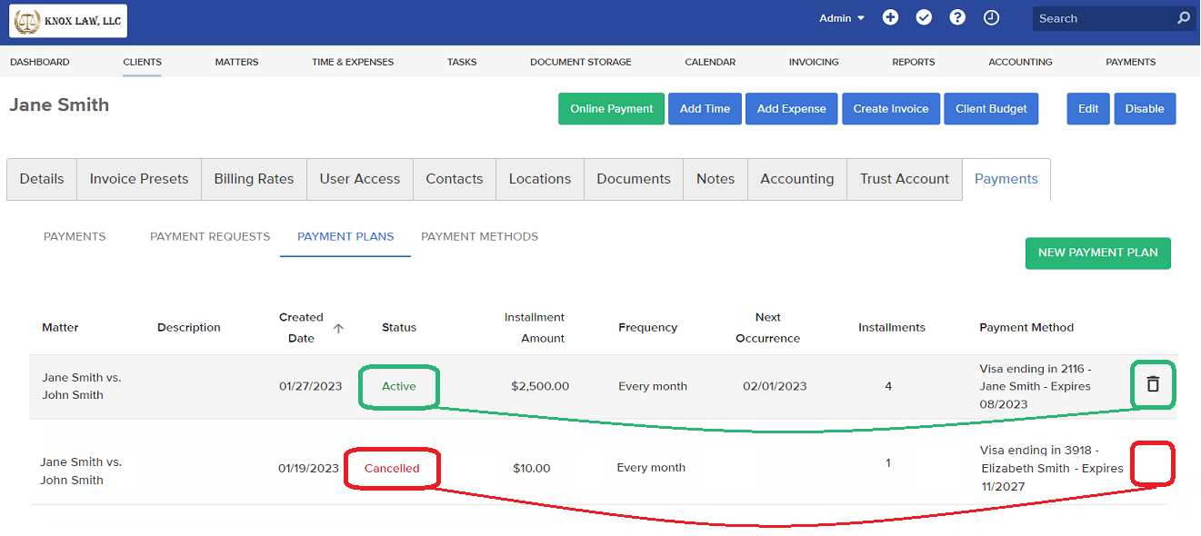 Bill4Time: Payment Plans – Bill4Time Support