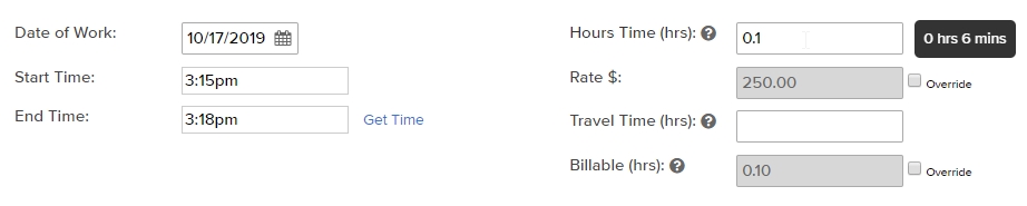 Change Timer Interval – Bill4Time Support